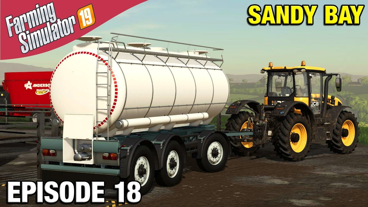 BUYING A MILK TANKER Farming Simulator 19 Timelapse - Sandy Bay Seasons ...