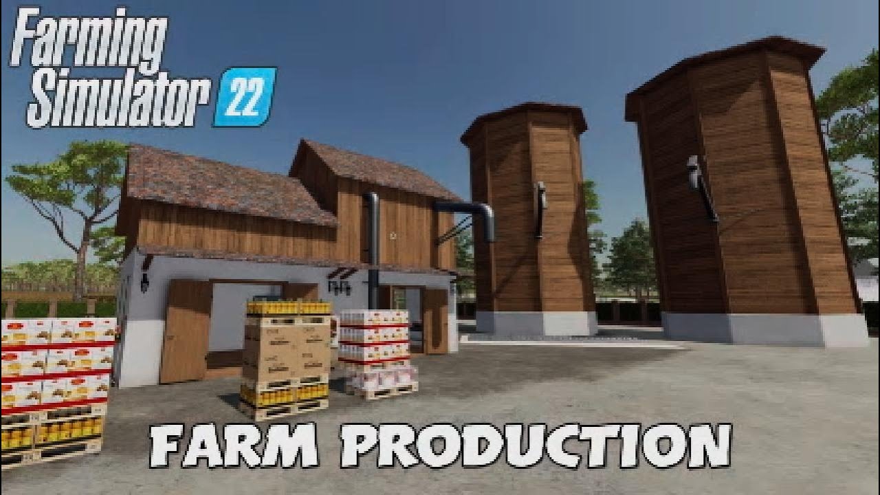 FS22 New Mod (console): Farm Production | Mods in the spots # 287 - YouTube