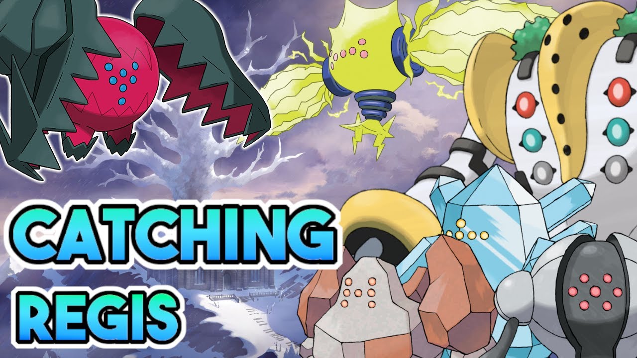 HOW TO CATCH ALL REGIS - Pokemon Sword and Shield Crown Tundra DLC ...