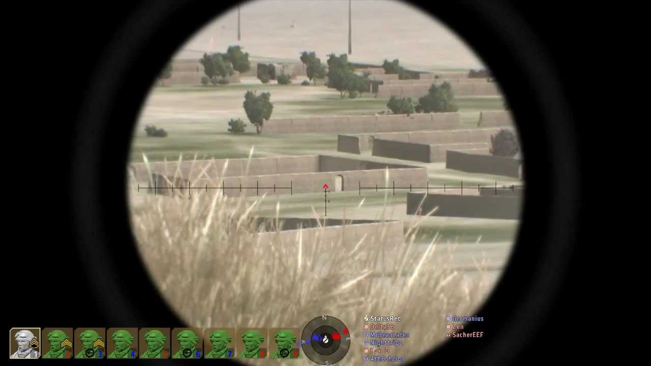 ArmA 2 - United Operations - Gabe's First Patrol Town Assault - YouTube