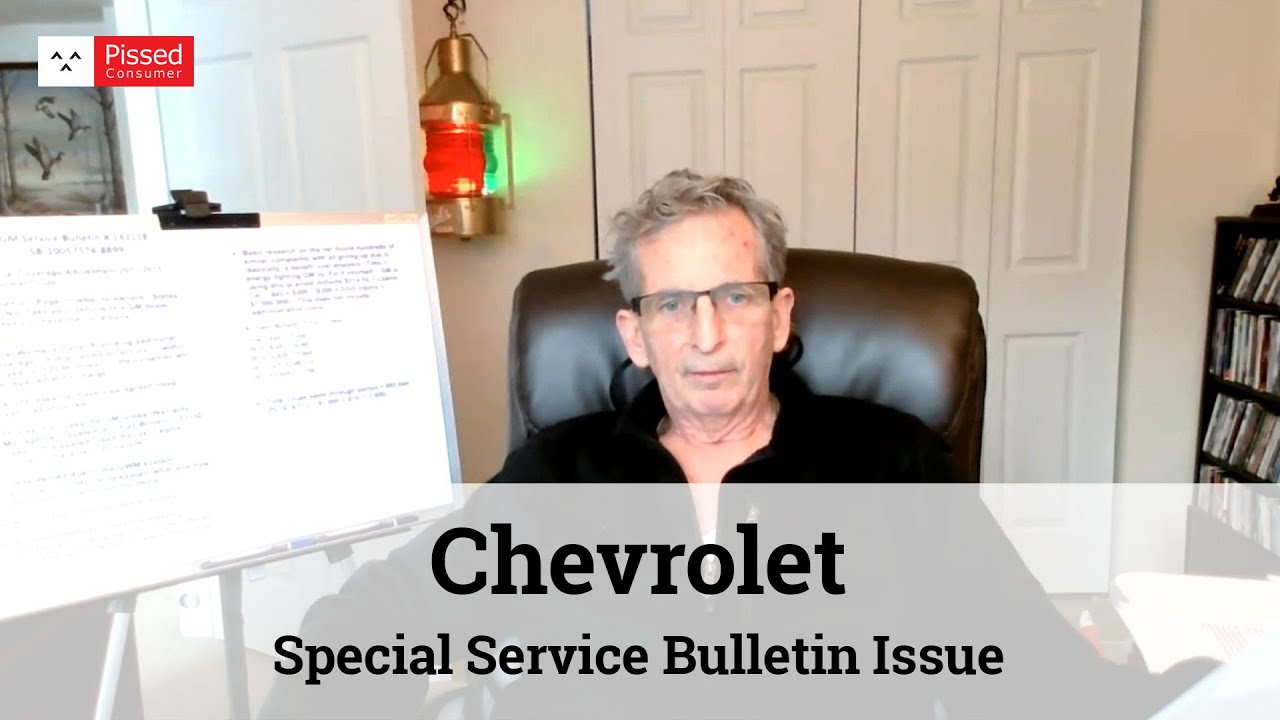 Chevrolet Reviews - Special Service Bulletin No.14311B Issue - YouTube