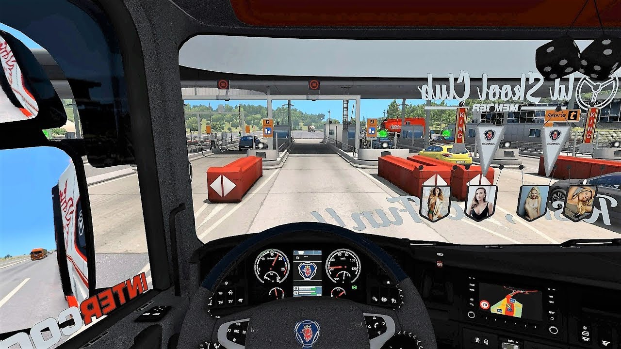 Euro Truck Simulator 2 (v1.28) - Scania RJL R500 V8 Open Exhaust ...