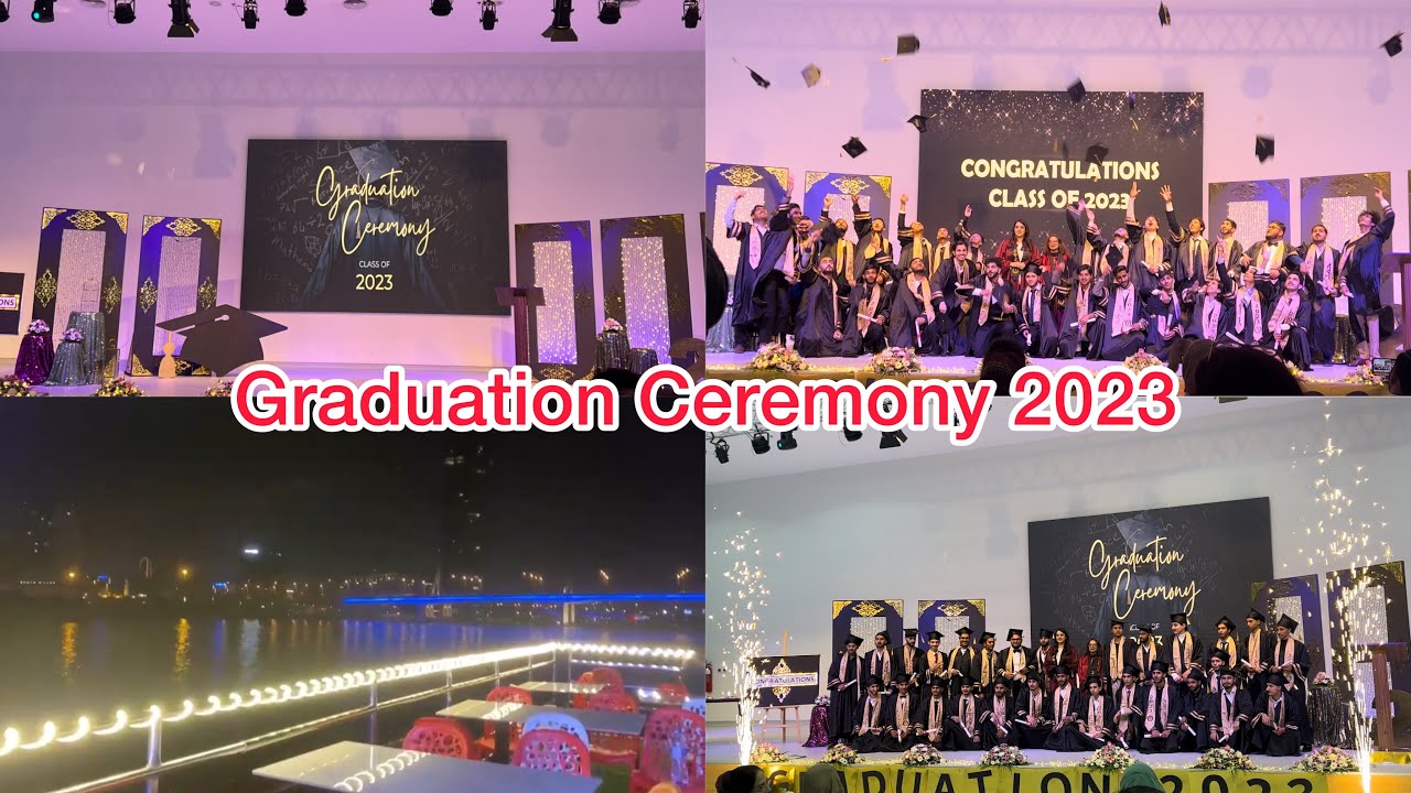 Graduation Ceremony Class Of 2023 & Farewell in Dubai 🇦🇪 - YouTube