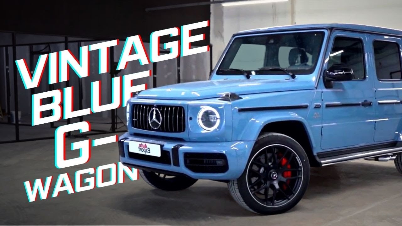 Mercedes-Benz G63 Blue Spotlight - YouTube