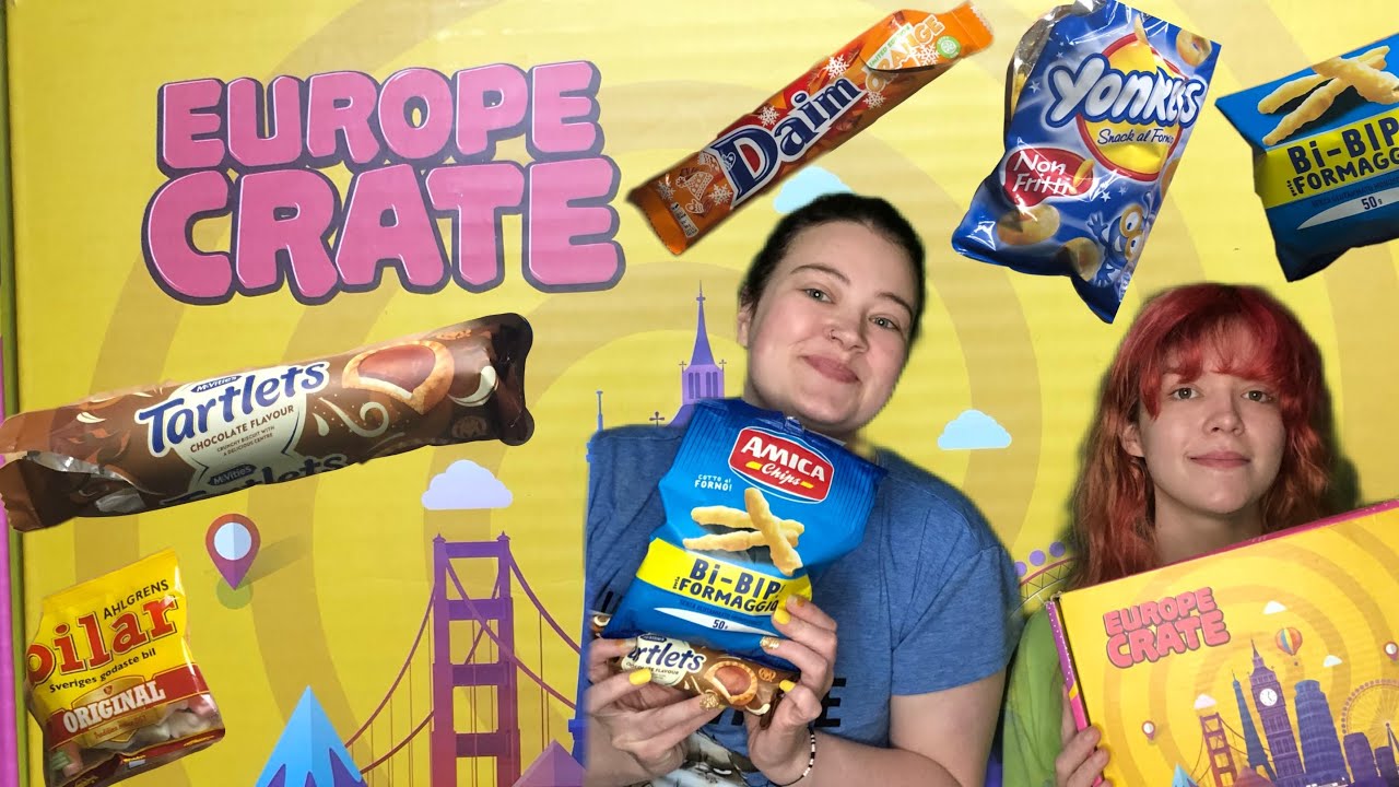 Europe Crate Unboxing & Taste Test Ft My Sister #europecrate #tastetest ...