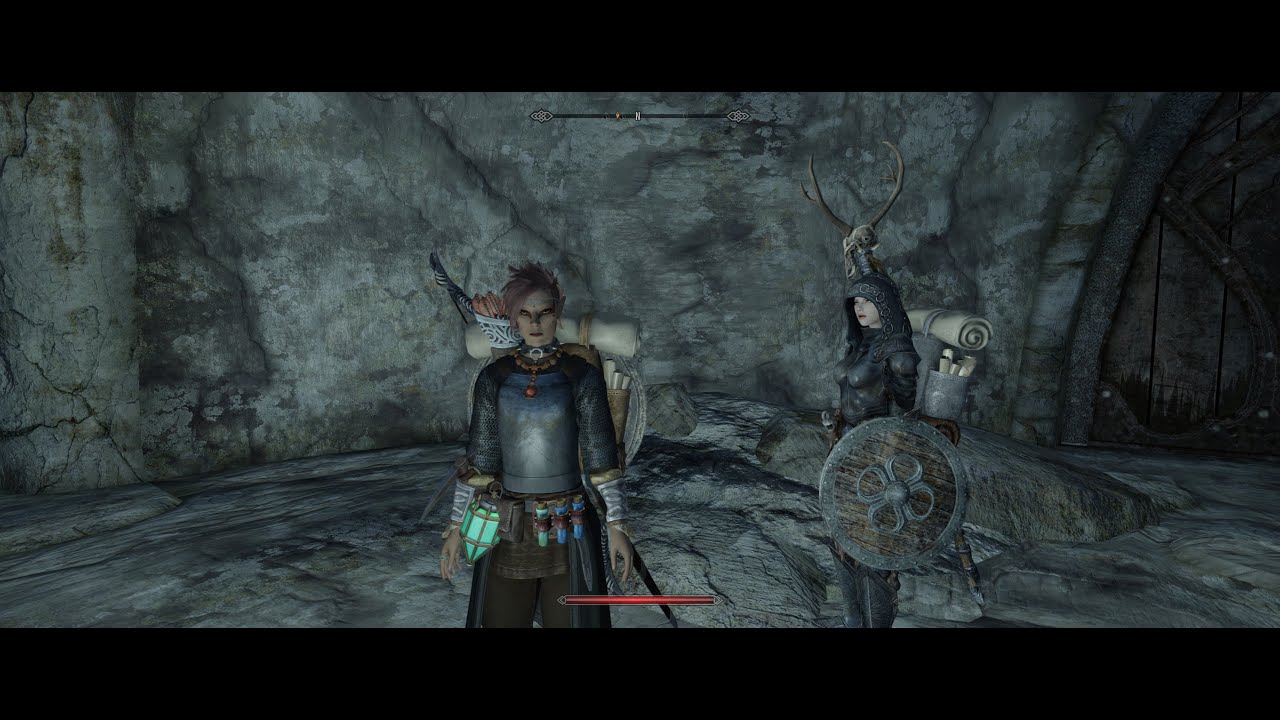 Skyrim Arya Scathatch pt 2 - YouTube