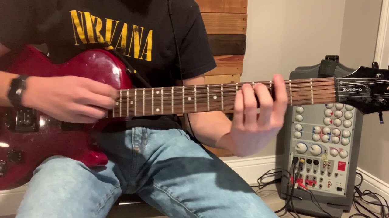 Jaws theme Swimming by Brand New ( Guitar and bass cover) - YouTube