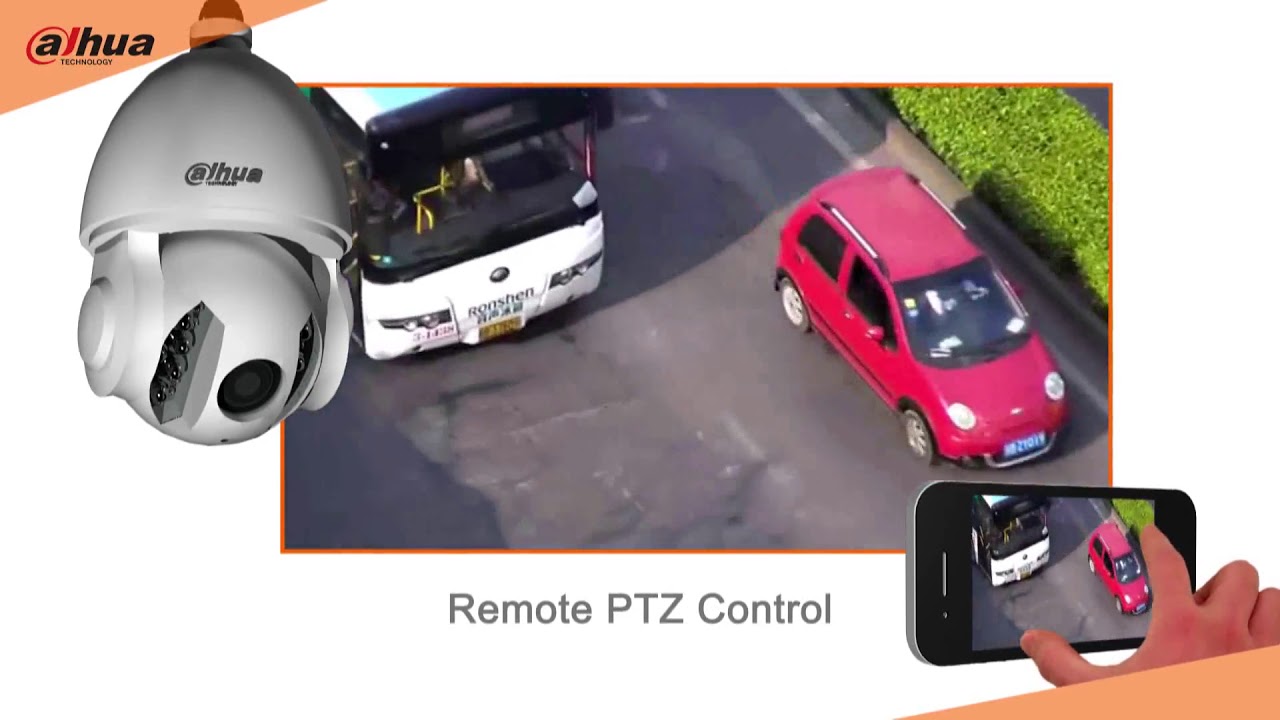 Dahua Mobile CCTV App - YouTube