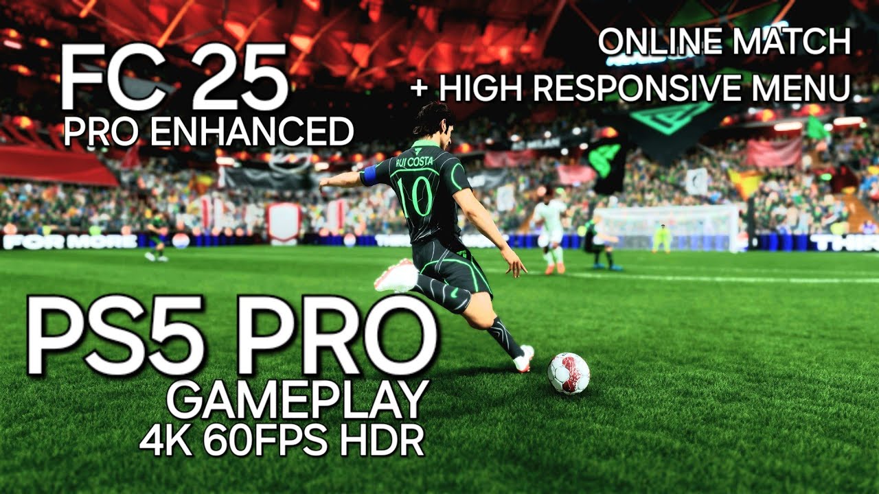 EA SPORTS FC 25 PS5 PRO ENHANCED GAMEPLAY | RIVALS ONLINE AND HIGH ...