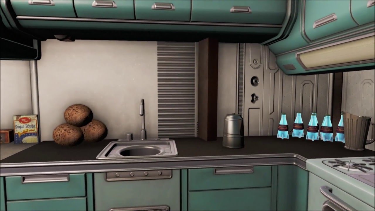 Fallout 4 -Home plate before and after! - YouTube