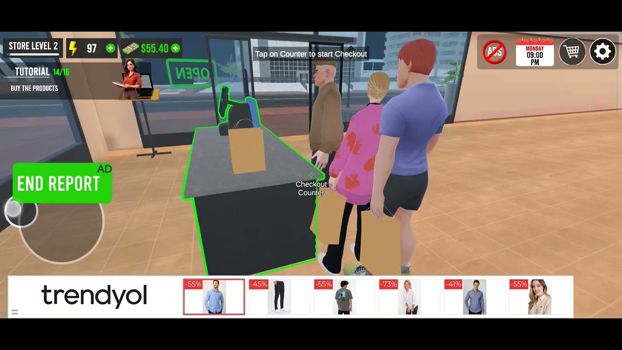 MY CLOTHES SHOP SIMULATOR GAME - YouTube