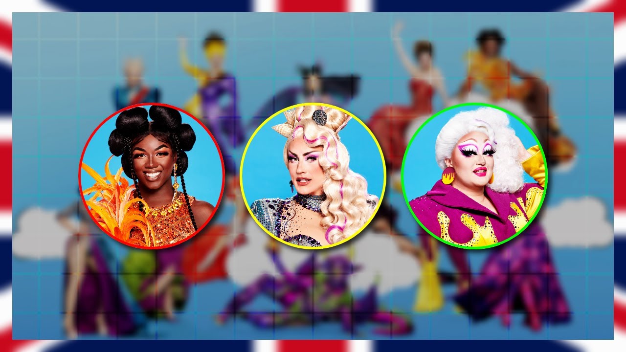 RuPaul's Drag Race UK Season 3 Cast "Official" Ranking - YouTube