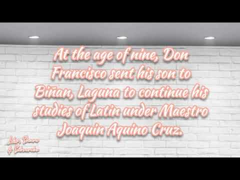Jose Goes to Biñan, Laguna | Rizal's Years at the Ateneo De Manila ...