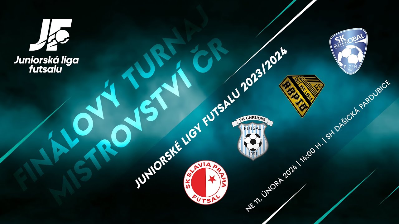ŽIVĚ | Finálový turnaj Juniorské ligy futsalu - YouTube