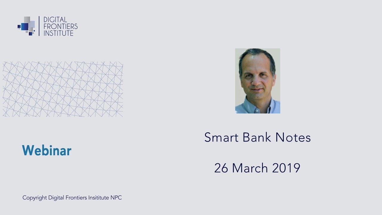 Webinar: smart bank notes (26-03-2019) - YouTube