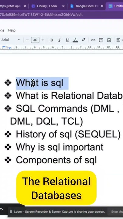 What Is Sql Sql Learnsql Sqltutorial Shorts Shortsvideo Learning Excel Javascript