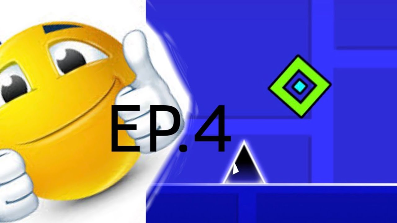 Weird game day 4| jumpin over spikes|geometry dash lite. - YouTube