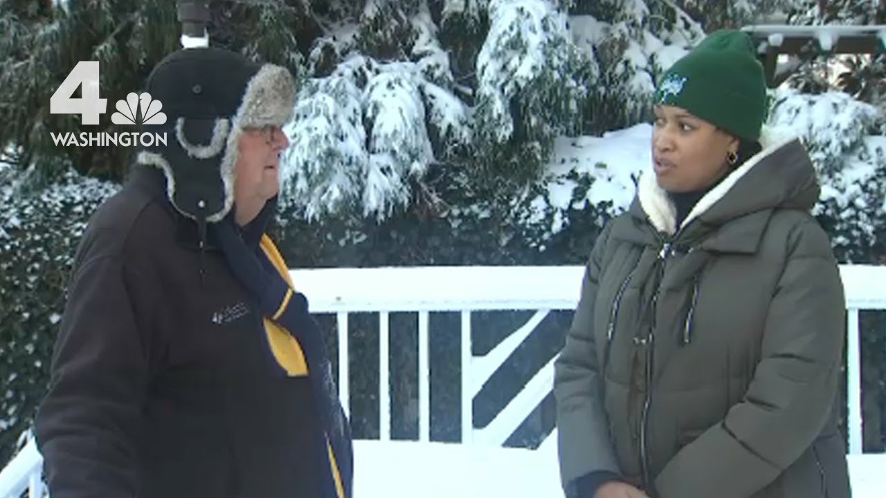 DC Mayor Measures Snowfall With Pat Collins Snow Stick | NBC4 ...