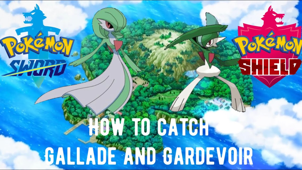 How to catch Gardevoir and Gallade in Pokemon Sword and Shield - YouTube