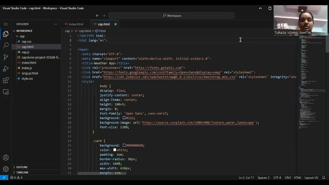 capstone _project using node.js , express.js - YouTube