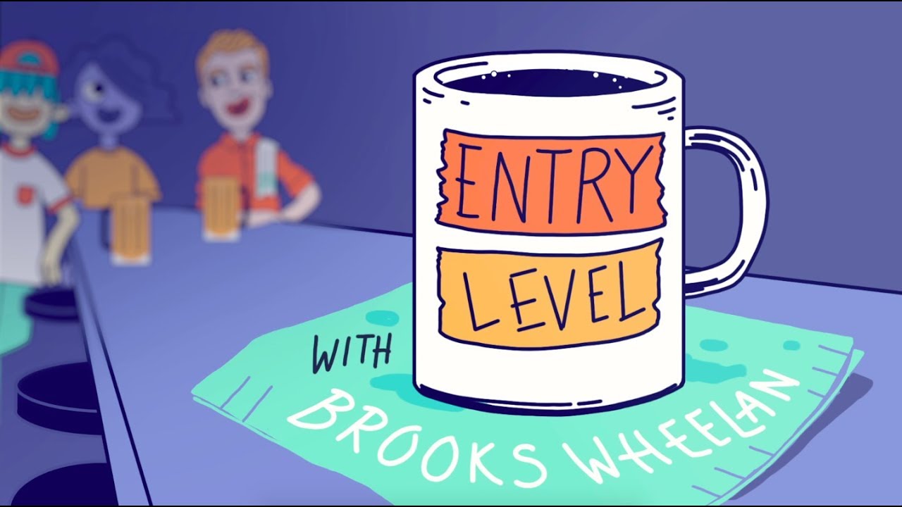 Animated Podcast Intro Sequence - Entry Level with Brooks Wheelan - YouTube