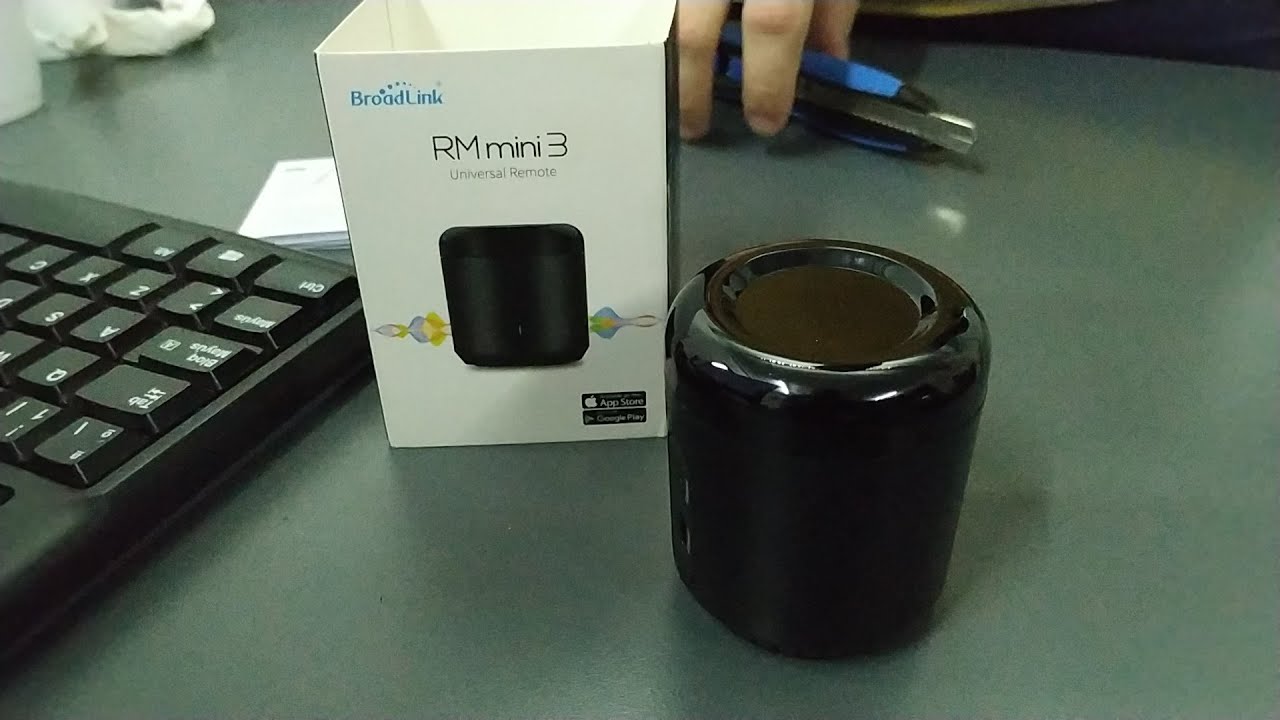 Broadlink Rm Mini 3 Control Remoto Wifi Para Alexa O Google Home - YouTube