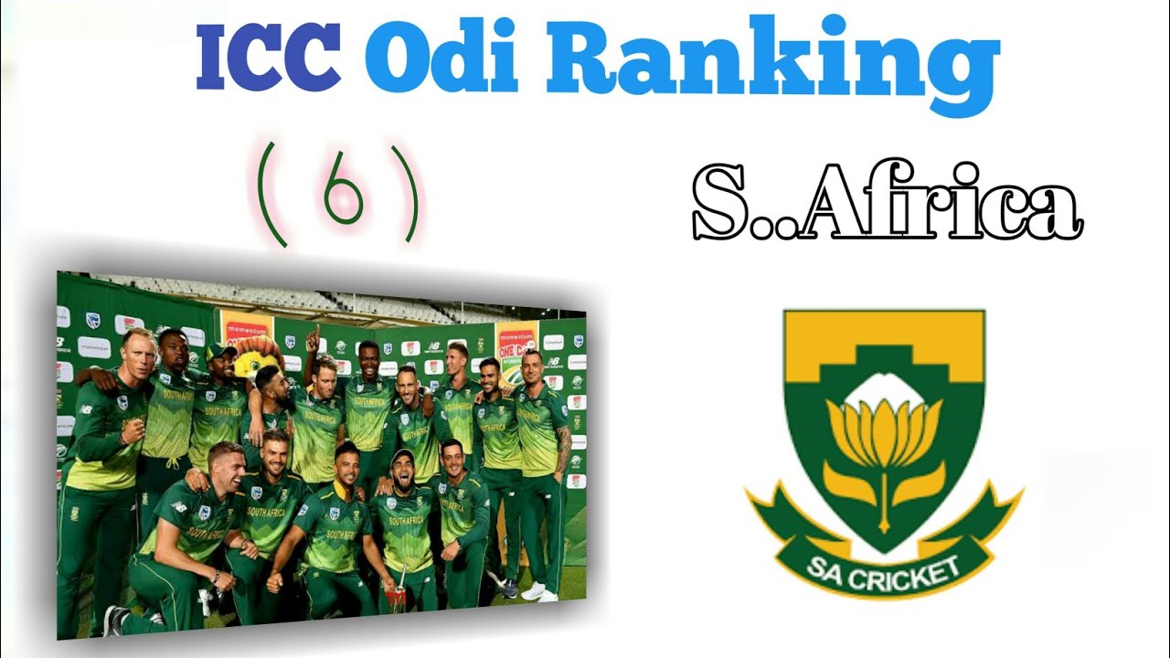 Icc odi team Rankings | Ond international Rankings | #cricket #icc #pcb ...