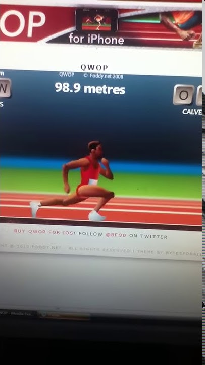 Qwop glitch - YouTube
