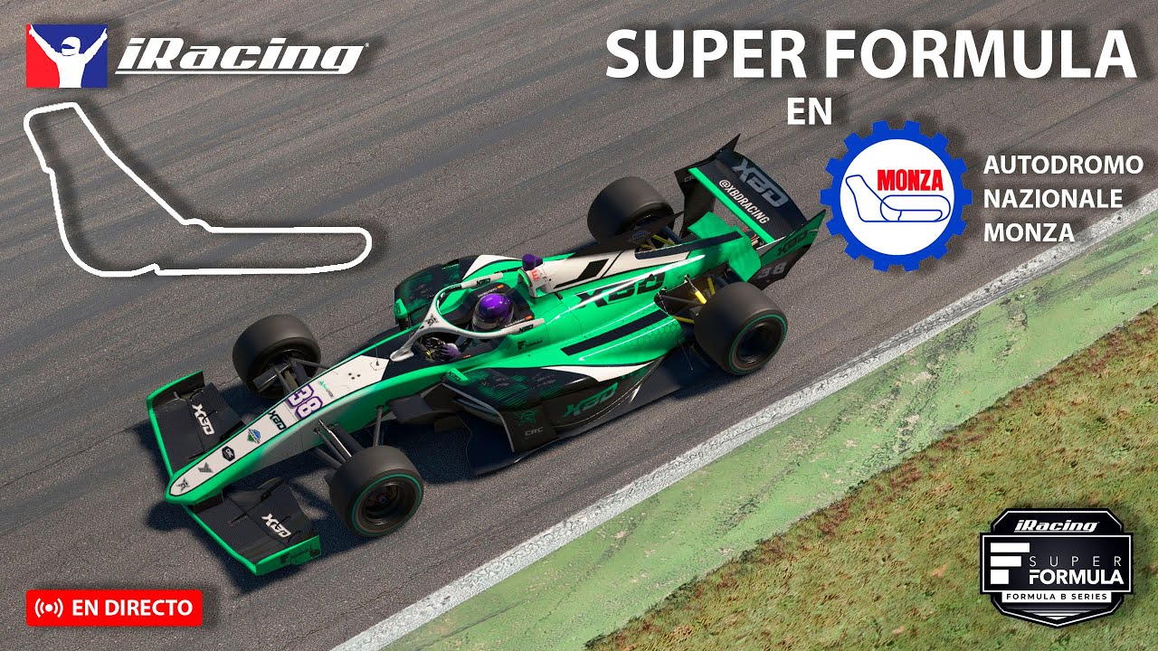 Super Formula SF23 en iRacing | R5 Monza - YouTube