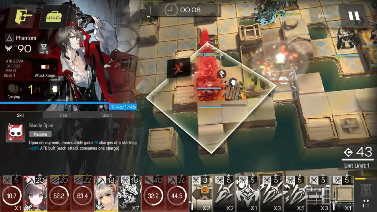 [Arknights] Easy Reclamation Algorithm 2 Deserted Town Burutabatum ...
