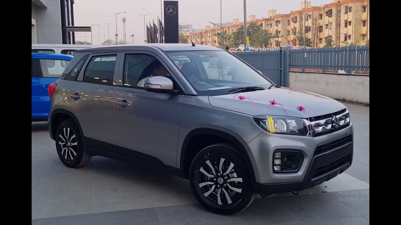 Taking delivery of our new car | Vitara Brezza 2021 | Maruti Suzuki ...