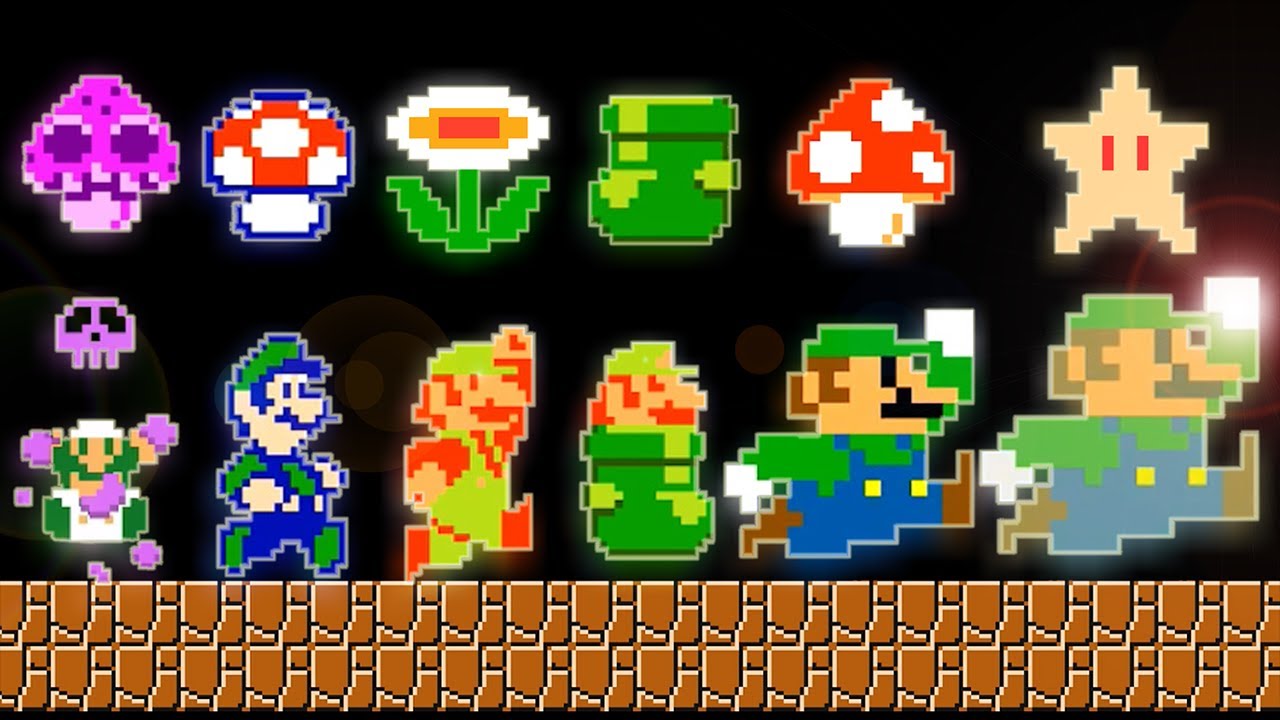 Super Mario Maker 2 - (All SMM2 Power-Ups) - YouTube