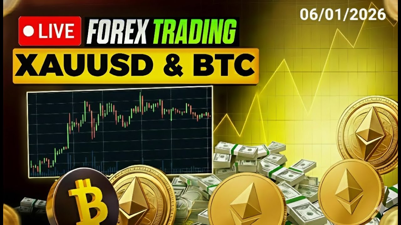 LIVE Forex Trading & Analysis – XAU/USD, EUR/USD, GBP/USD 💥 - YouTube