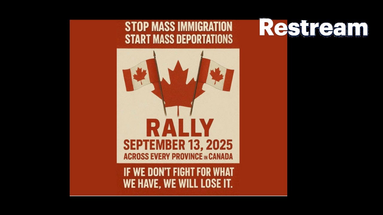 CANADA FIRST RALLY In Toronto Live Reaction September 13 2025 - YouTube