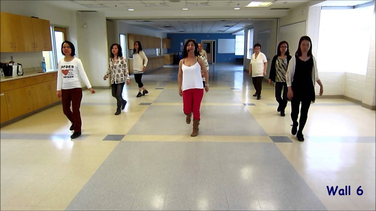 Get Ready - line dance (dance & walk through) - YouTube