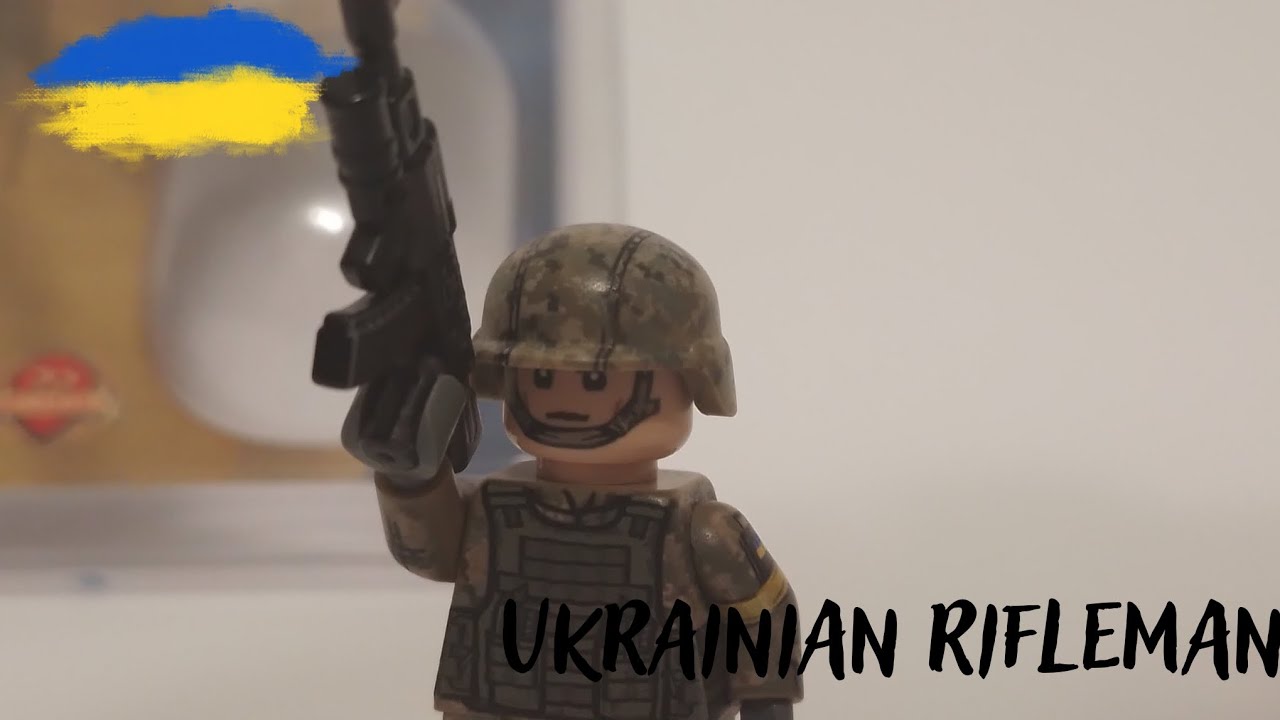 Lego Ukrainian Rifleman by @brickmaniatoys - YouTube