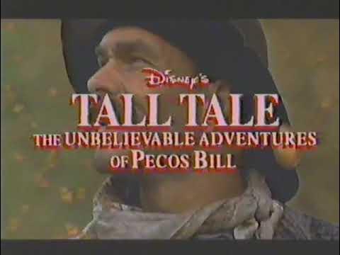 1995 Tall Tale: The Unbelievable Adventures Of Pecos Bill Movie Trailer ...
