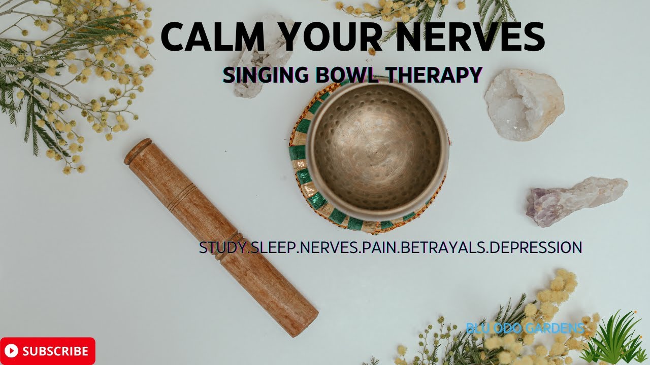 CHANTING "OM" SINGING BOWLS THERAPY TO BRING YOU PEACE. CALM YOUR FEARS ...