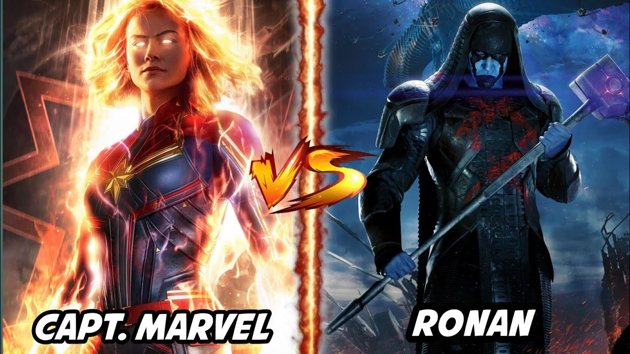 captain marvel vs ronan fight scene #marvel #marvelcontestofchampions ...