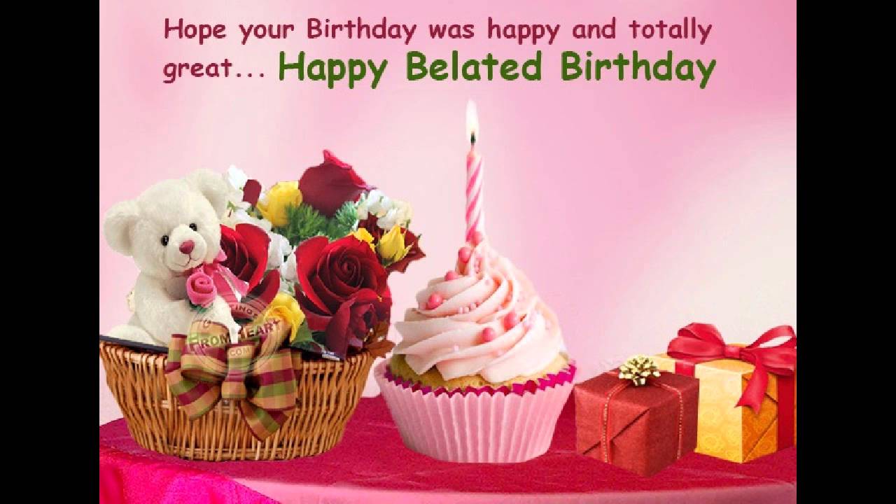 Happy Belated Birthday YouTube