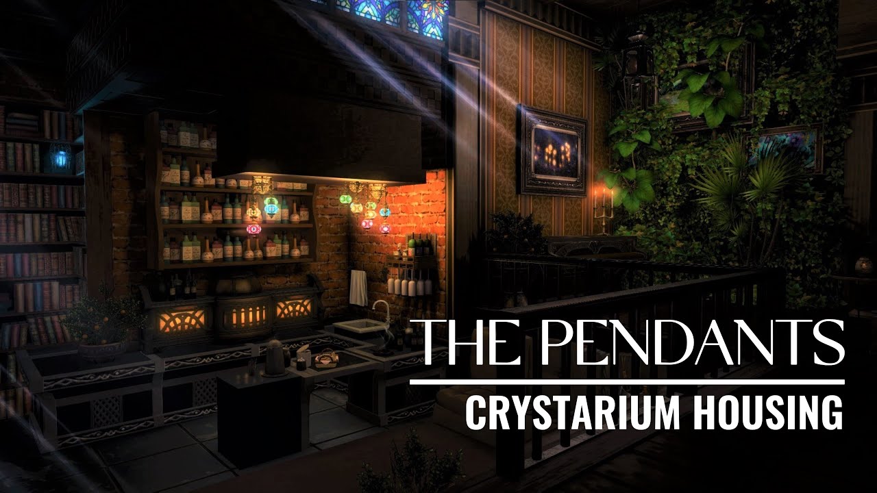 The Pendants (Crystarium) [Apartment] | Final Fantasy XIV Housing - YouTube