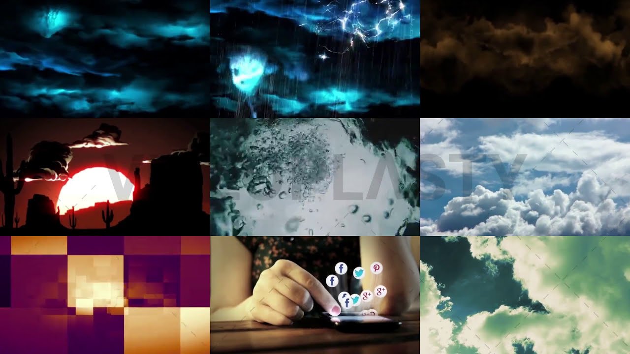 100 Background Video Loops HD [Royalty Free] - Pack #1 - YouTube