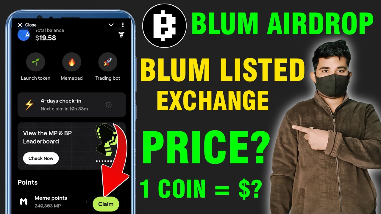 Blum Listed On Exchange | Blum Airdrop Claim | Blum Coin Price ? Blum ...