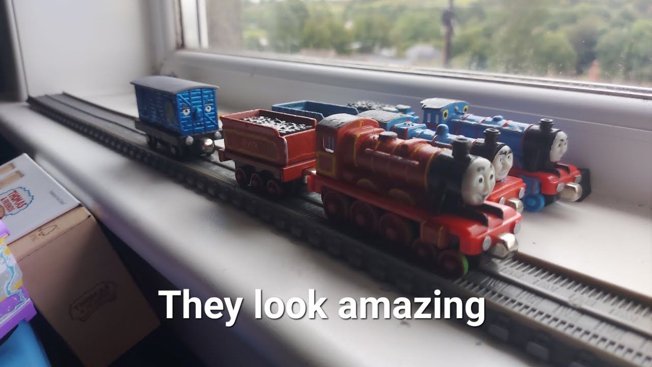 My double custom Video on take along/take n play The first red engine ...