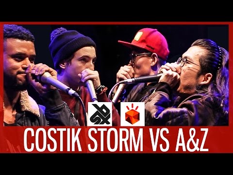 COSTIK STORM vs A&Z | Grand Beatbox TAG TEAM Battle 2017 | SEMI FINAL