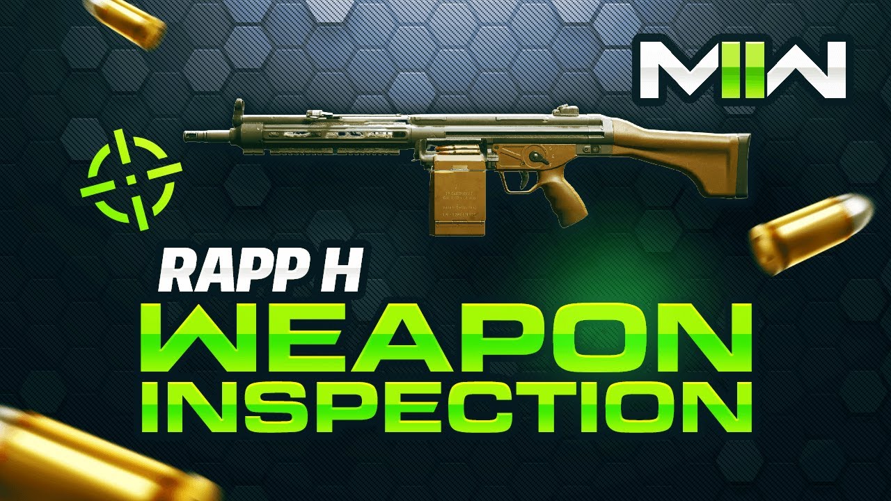 COD Modern Warfare 2 - RAPP H Weapon Inspection + Reload Animation ...