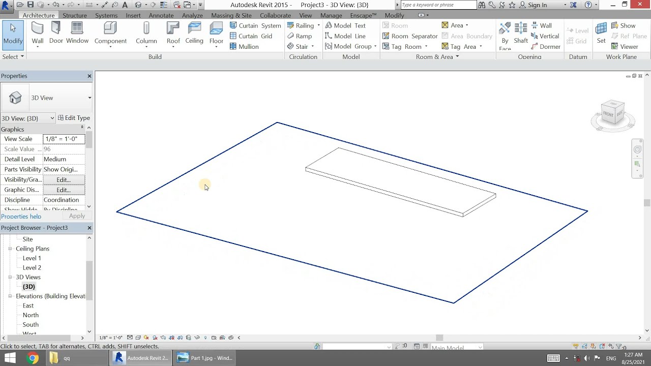 Basic Revit Modelling Part1 4 - YouTube