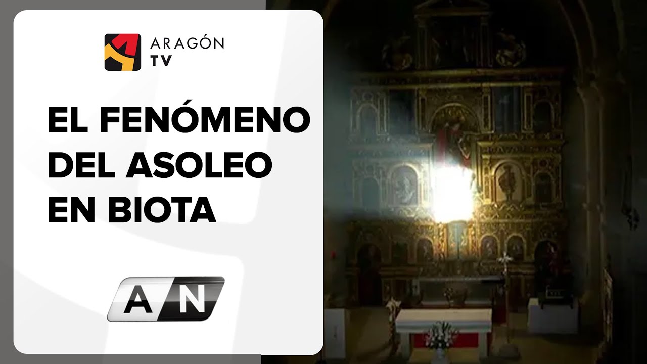 El espectacular fenómeno del asoleo en Biota - YouTube