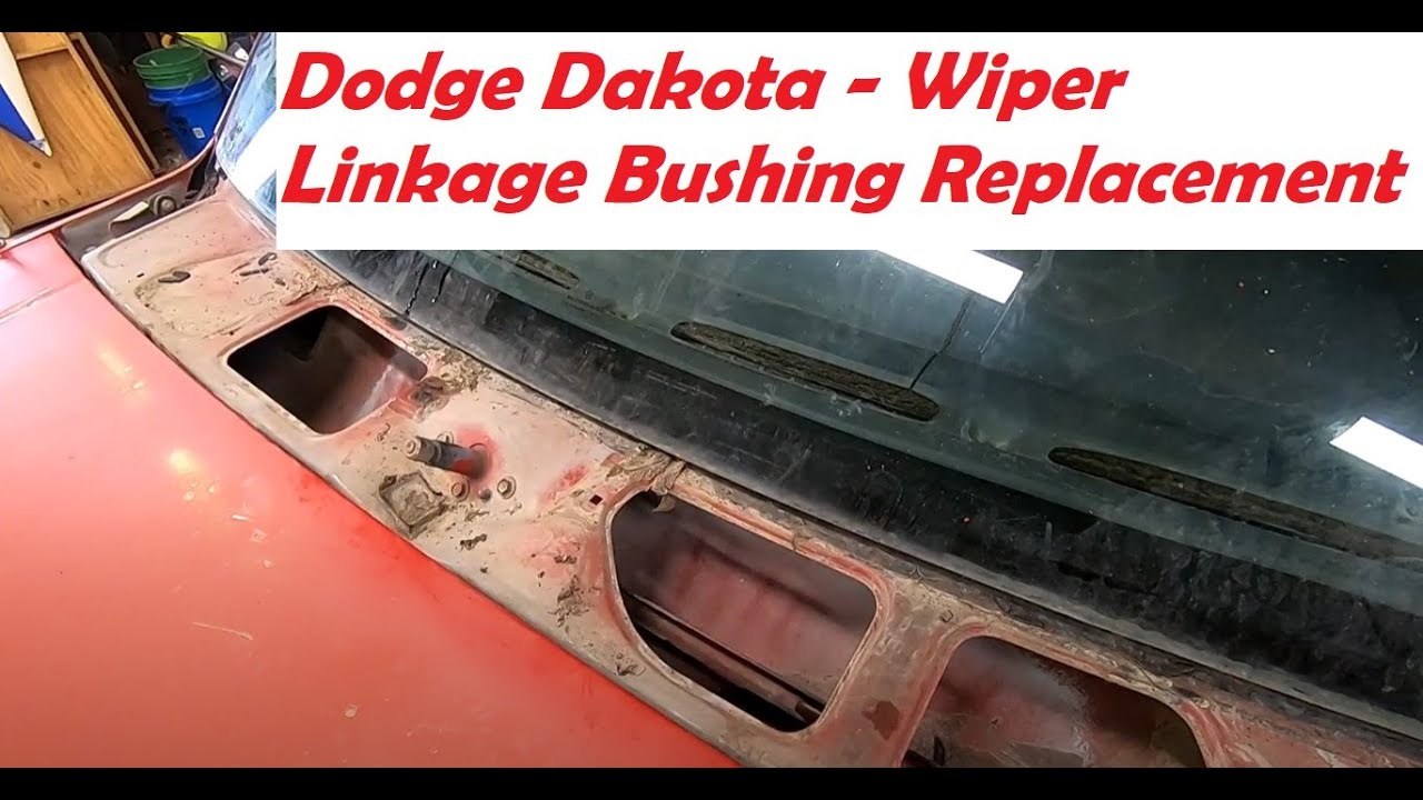 1992 Dodge Dakota - Wiper Linkage Bushing Replacement - YouTube