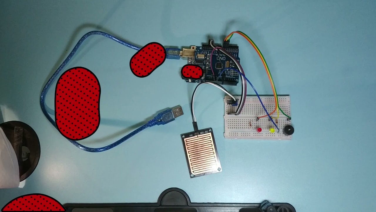 Perangkat Pendeteksi Air Hujan menggunakan RainDrop Sensor + Arduino ...